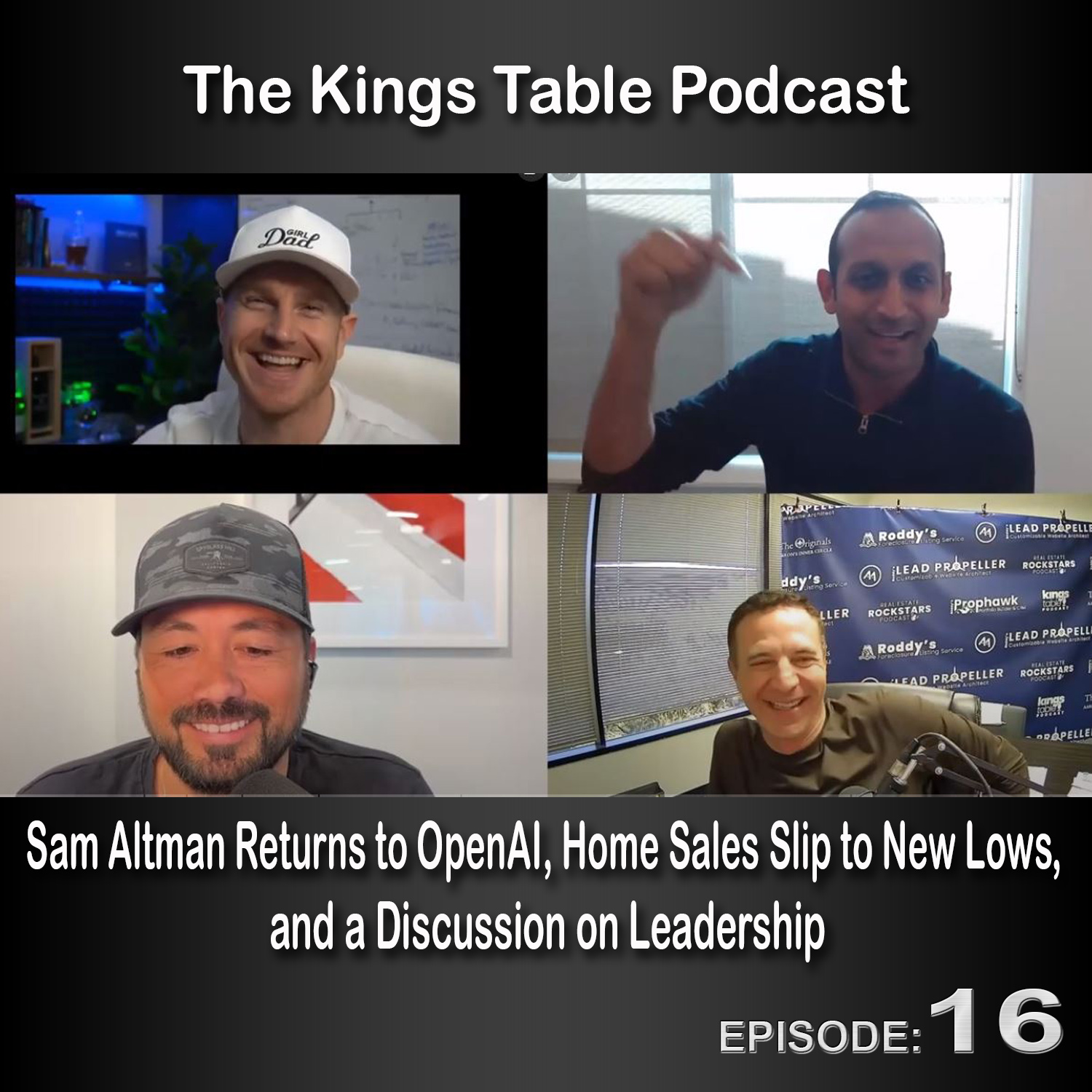 Kings Table Ep. 16 – Sam Altman Returns to OpenAI, Home Sales Slip to ...