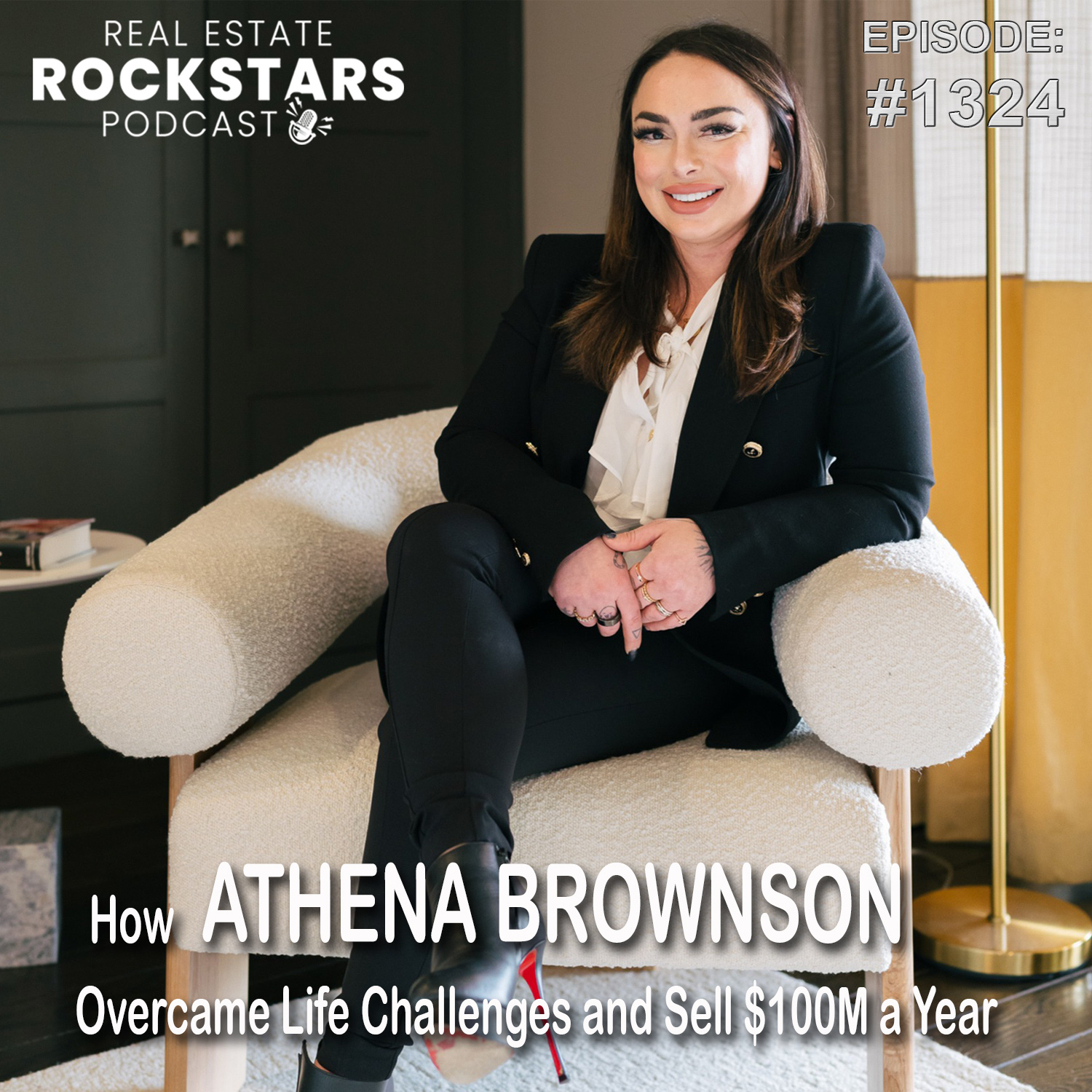 1324: How Athena Brownson Overcame Life Challenges and Sell $100M a ...